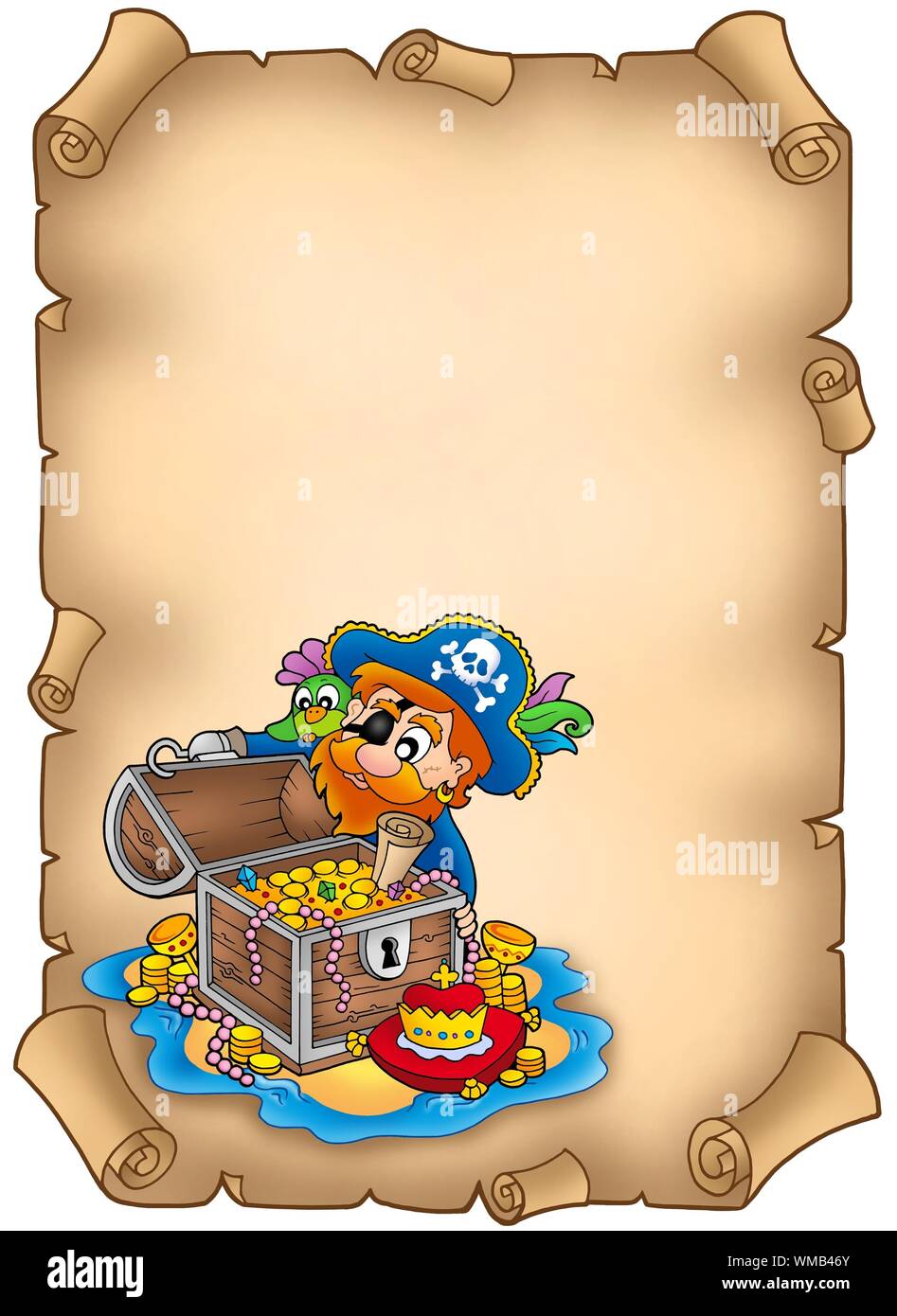 Treasure Chest Border