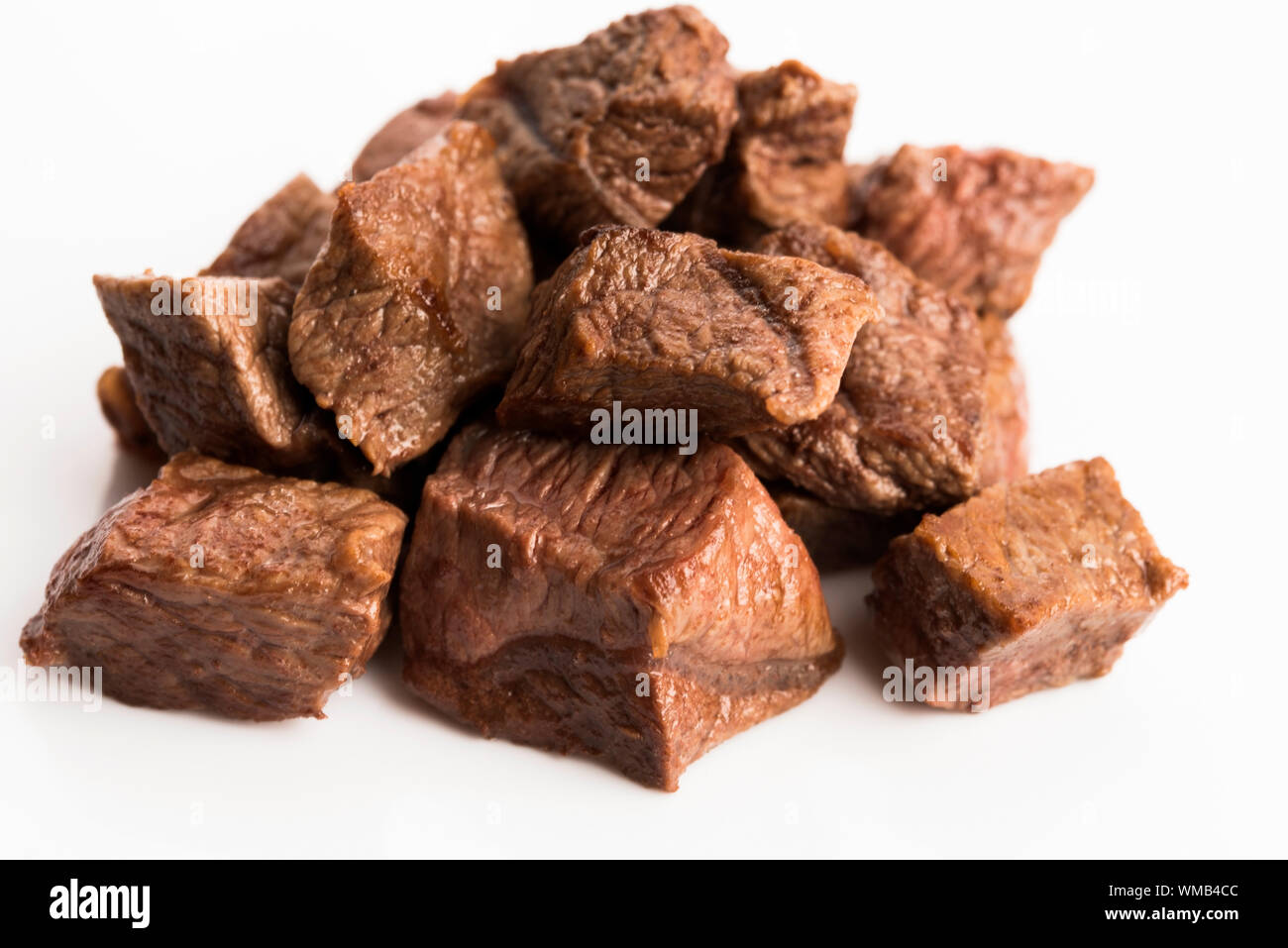 beef stew on white background Stock Photo - Alamy