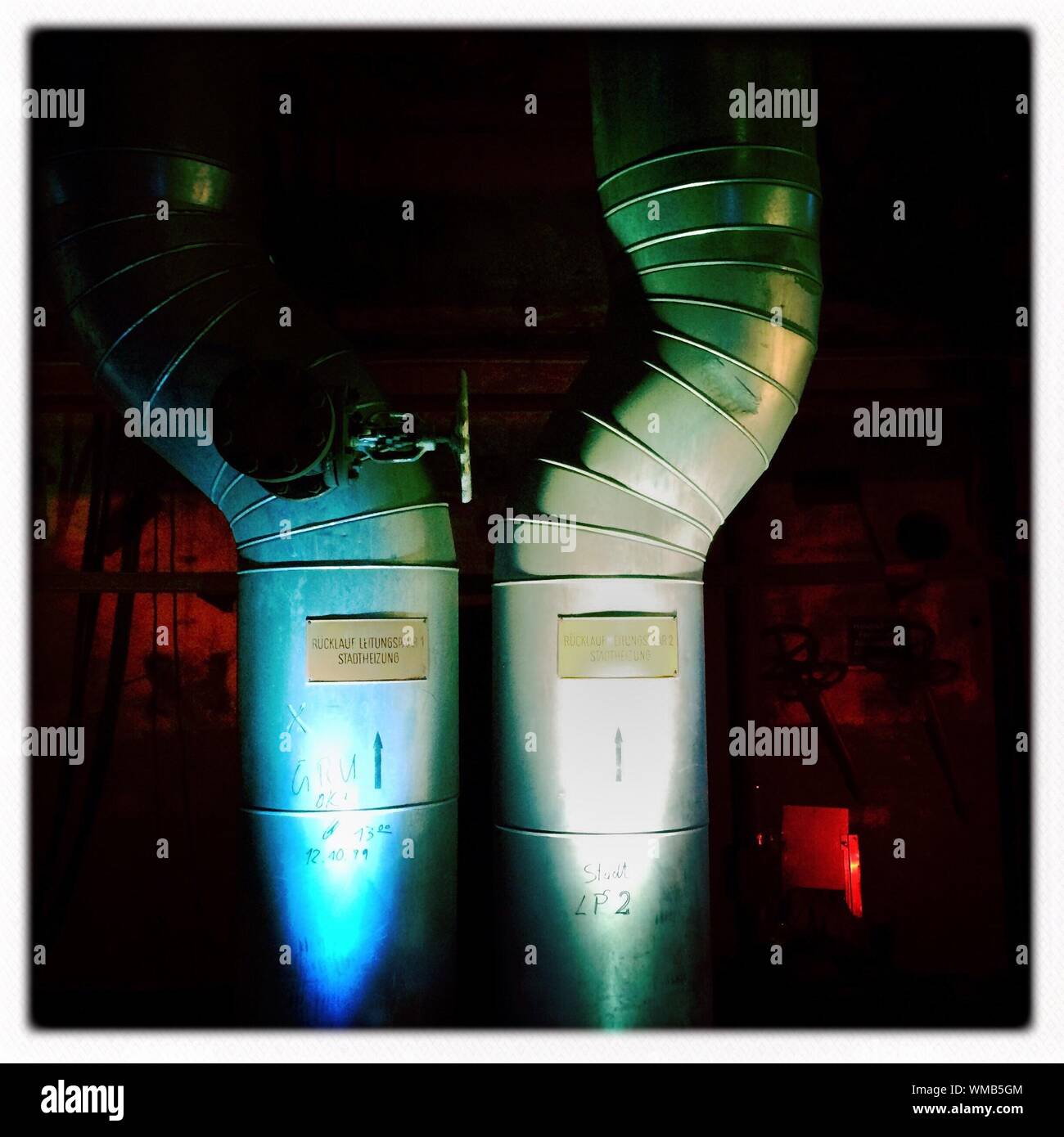 Pipeline pipes Cut Out Stock Images & Pictures - Alamy