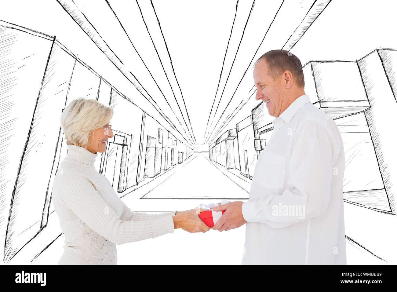 Office building hallway Cut Out Stock Images & Pictures - Alamy