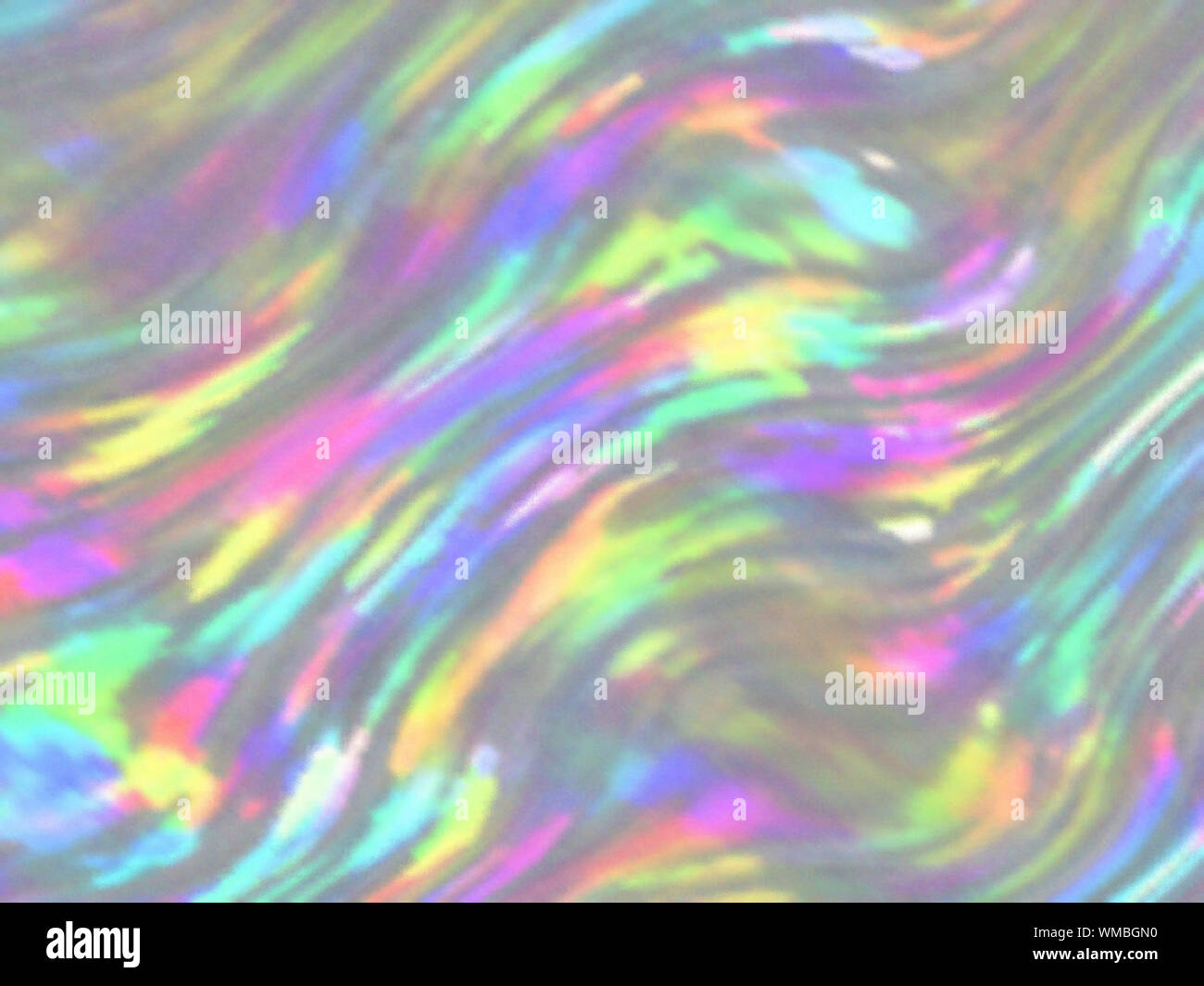 Iridescent holographic texture as abstract digital background Stock ...