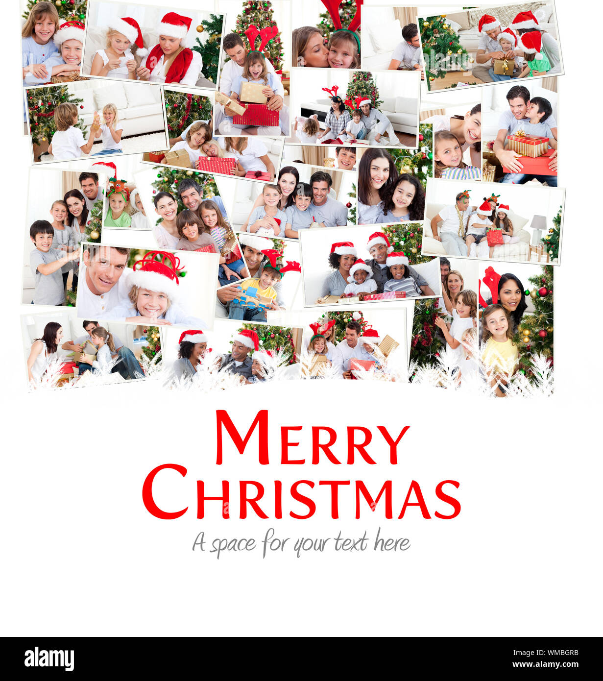 Father christmas and families hi-res stock photography and images - Alamy