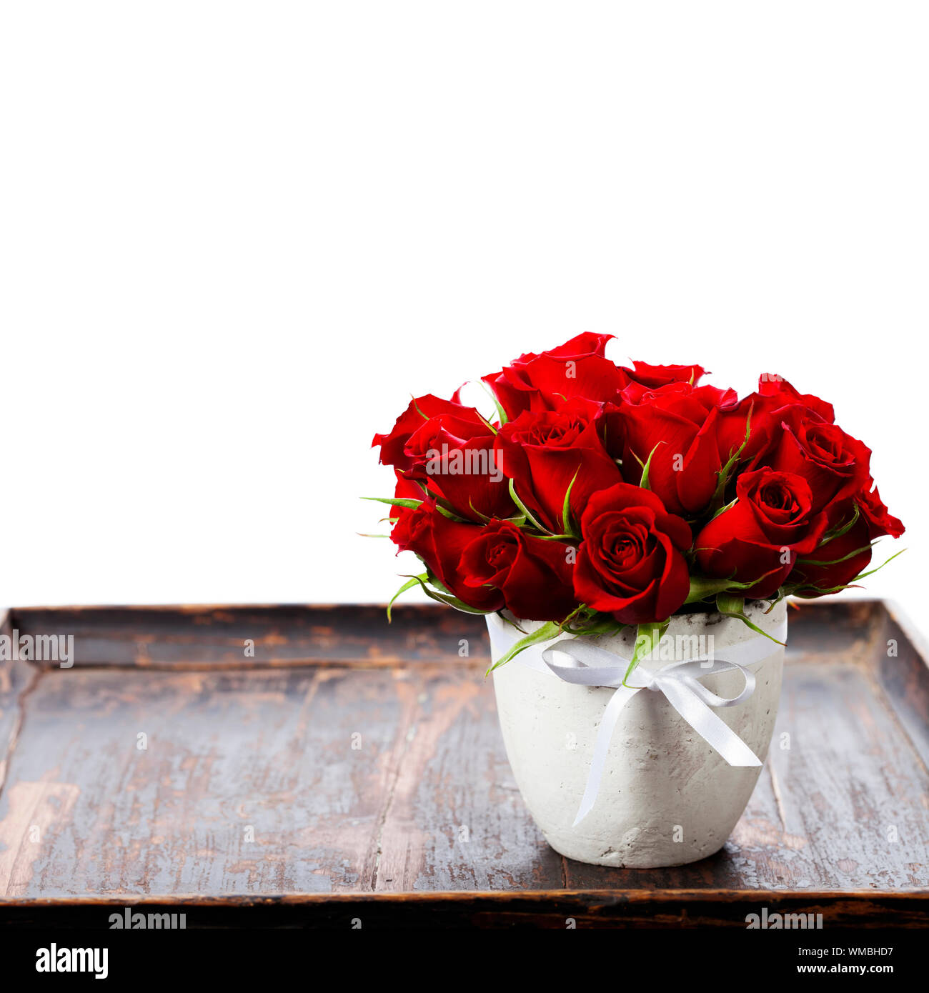 Roses square vase hi-res stock photography and images - Alamy