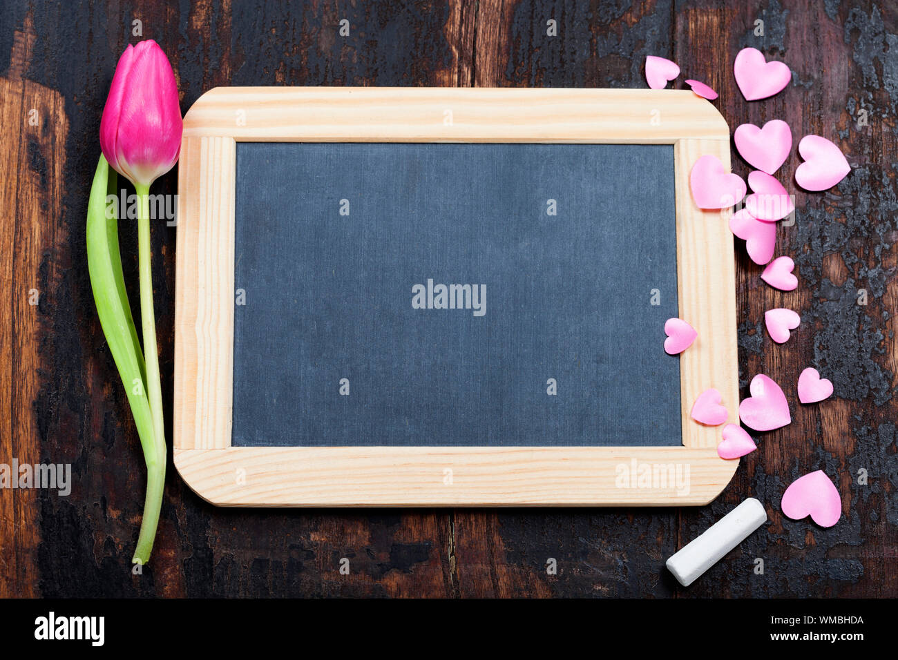 Valentine's day composition Stock Photo - Alamy