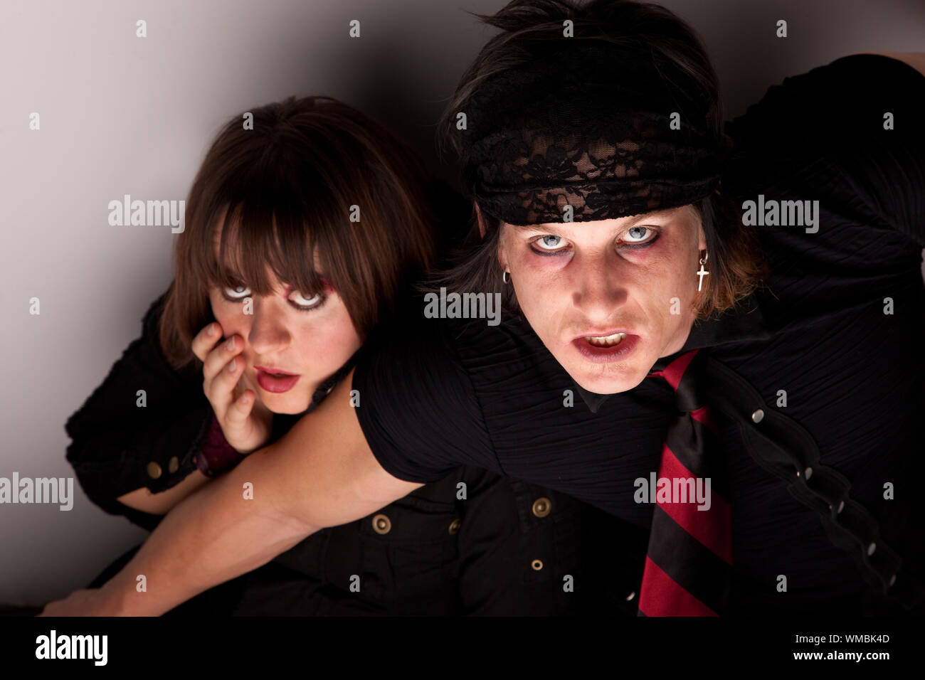 Man cowering in corner hi-res stock photography and images - Alamy