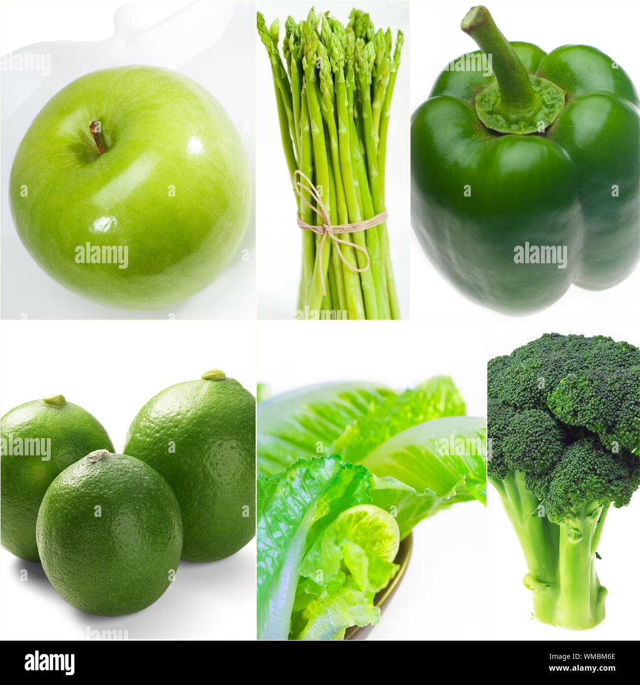 Healthy food collage hi-res stock photography and images - Alamy