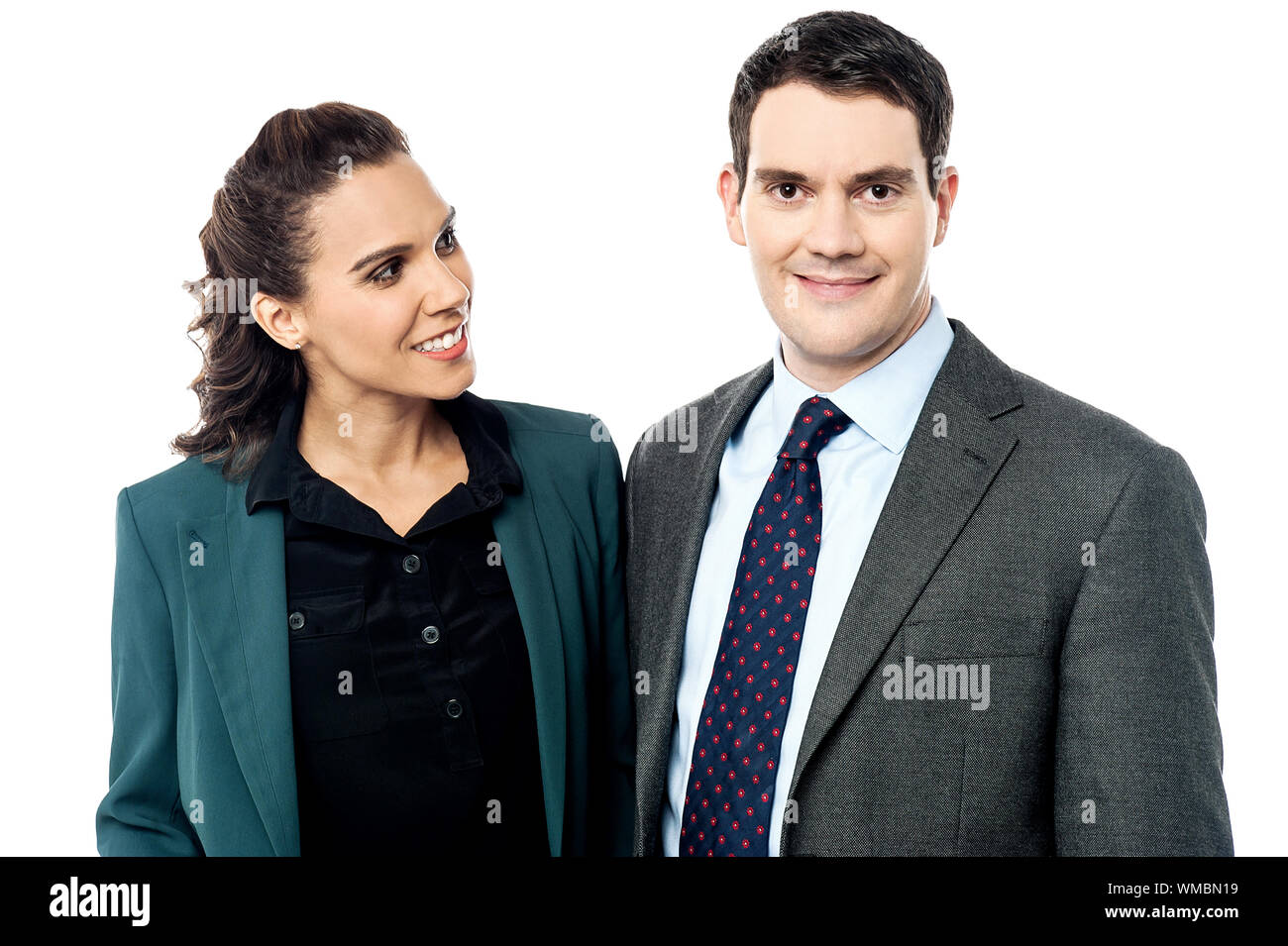 Successful business people having a conversation Stock Photo - Alamy