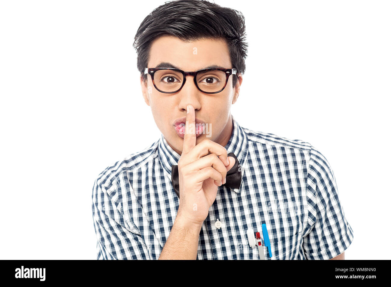 Shh keep silence indian hi-res stock photography and images - Alamy