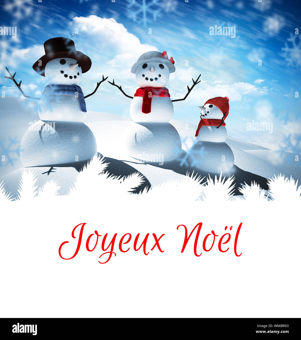 Border against snow man hi-res stock photography and images - Alamy