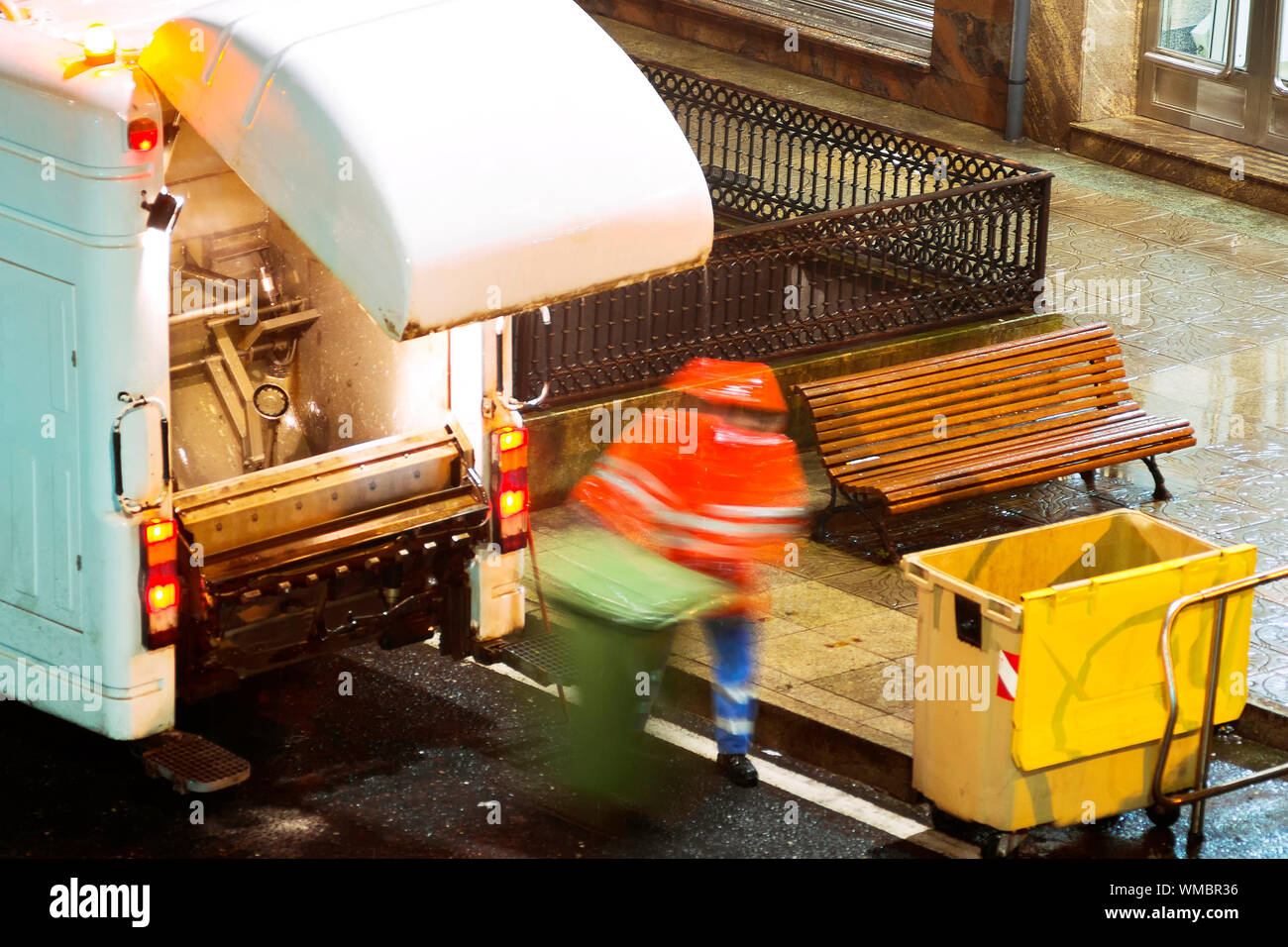 Person Carrying Garbage High Resolution Stock Photography and Images ...