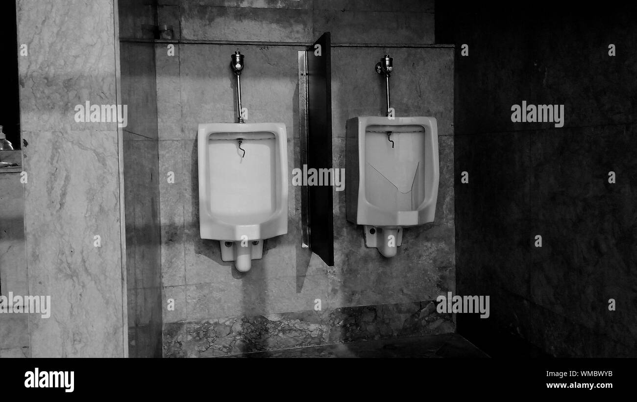View of public toilet hi-res stock photography and images - Alamy
