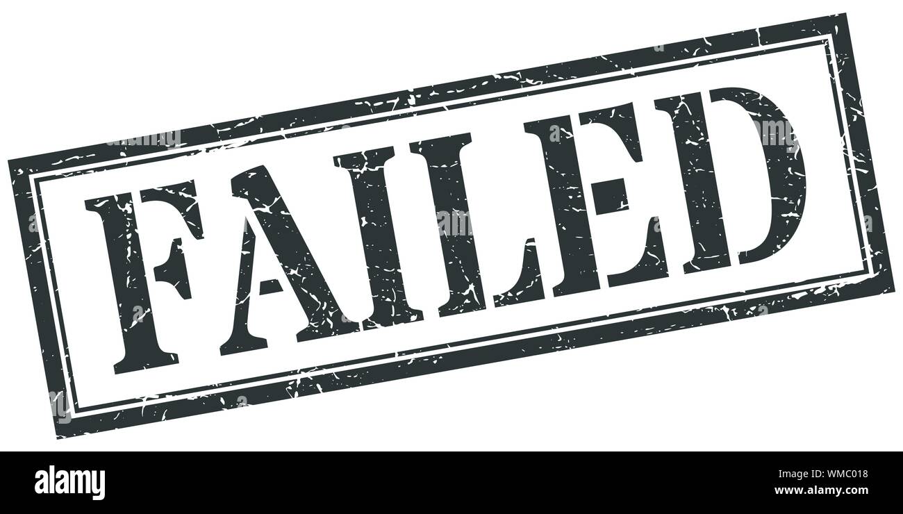 Failed rubber stamp Black and White Stock Photos & Images - Alamy
