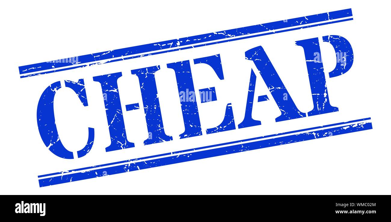 cheap stamp. cheap square grunge sign. cheap Stock Vector Image & Art ...