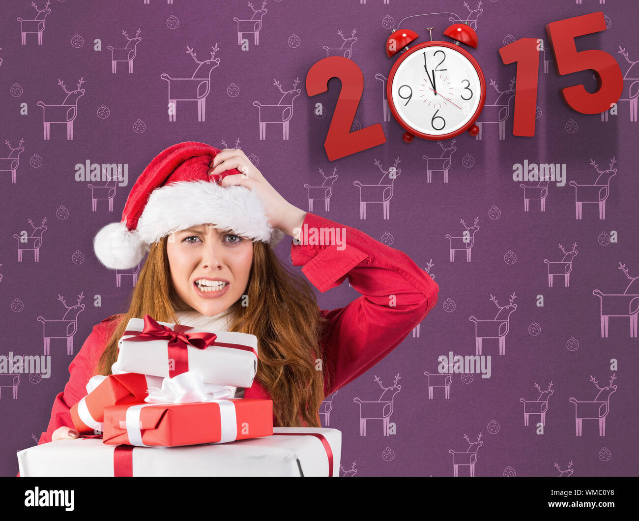 Confused reindeer hi-res stock photography and images - Alamy