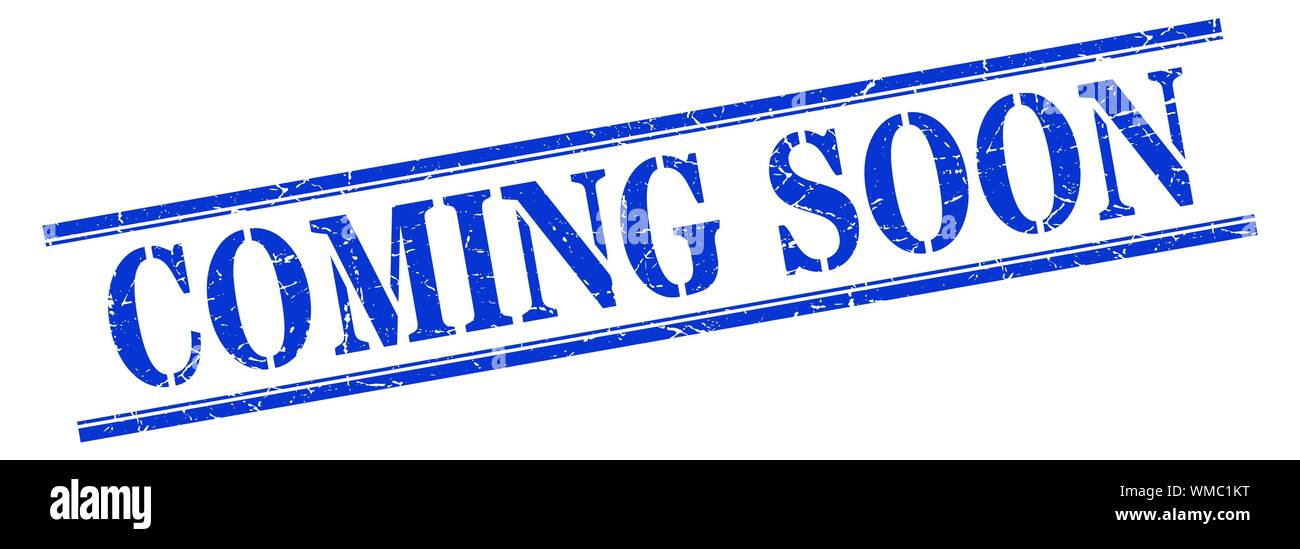 coming soon stamp. coming soon square grunge sign. coming soon Stock ...