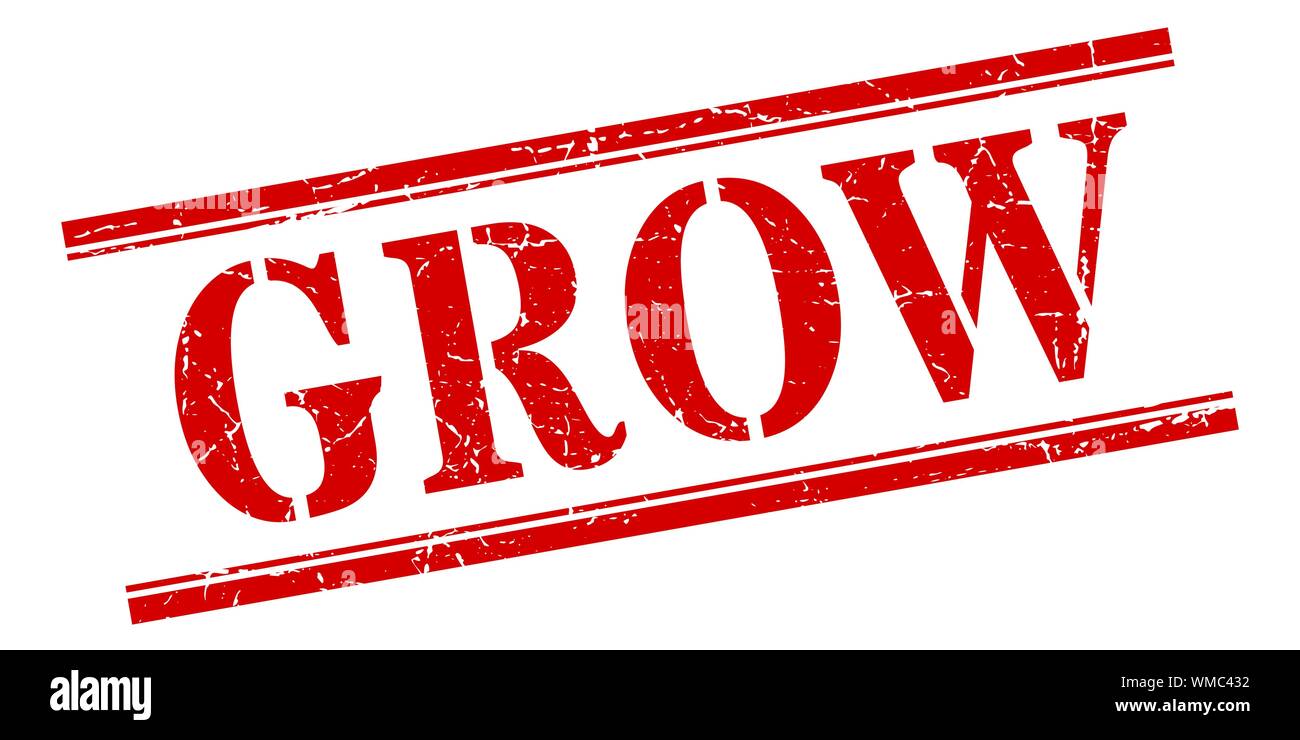 grow stamp. grow square grunge sign. grow Stock Vector Image & Art - Alamy