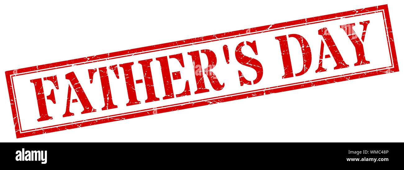 father's day stamp. father's day square grunge sign. father's day Stock ...