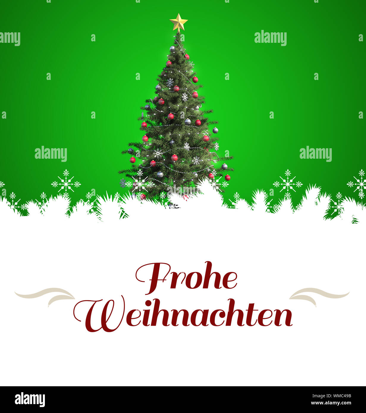 Border against christmas tree hi-res stock photography and images - Alamy