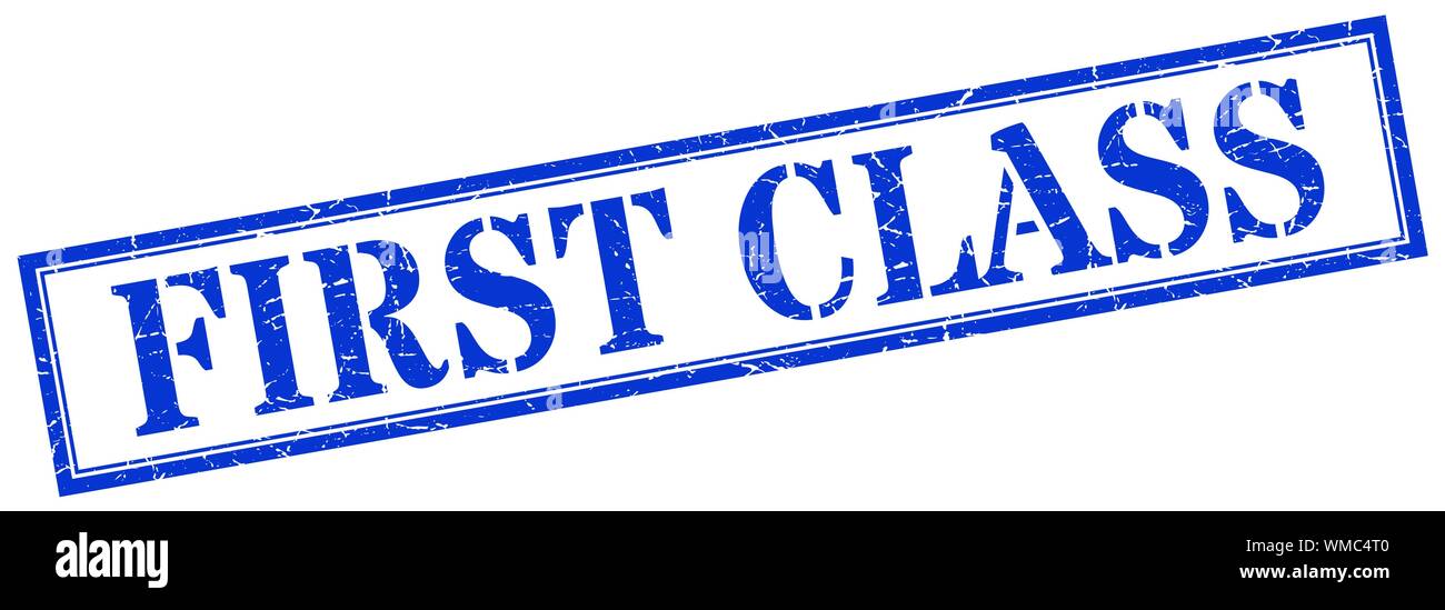 first class stamp. first class square grunge sign. first class Stock Vector Image & Art - Alamy