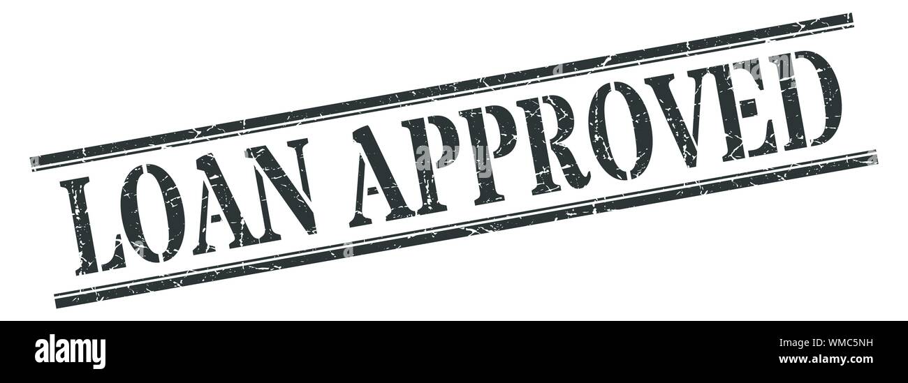 loan approved stamp. loan approved square grunge sign. loan approved ...