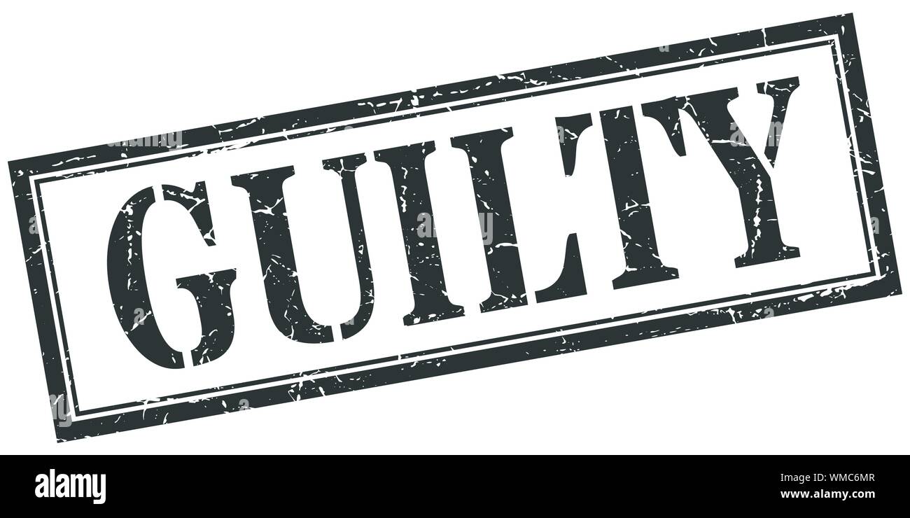 Guilty seal Black and White Stock Photos & Images - Alamy