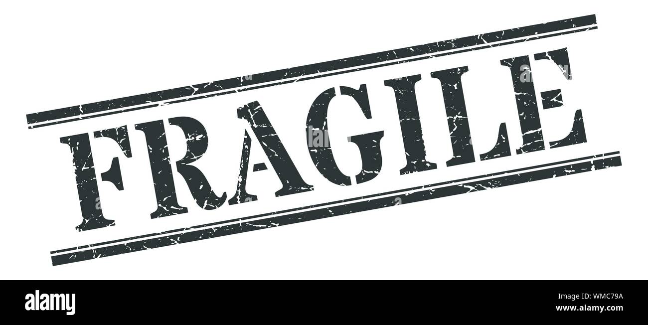 fragile stamp. fragile square grunge sign. fragile Stock Vector Image ...