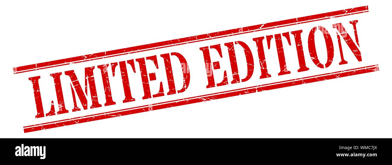 Limited edition font Stock Vector Images - Alamy
