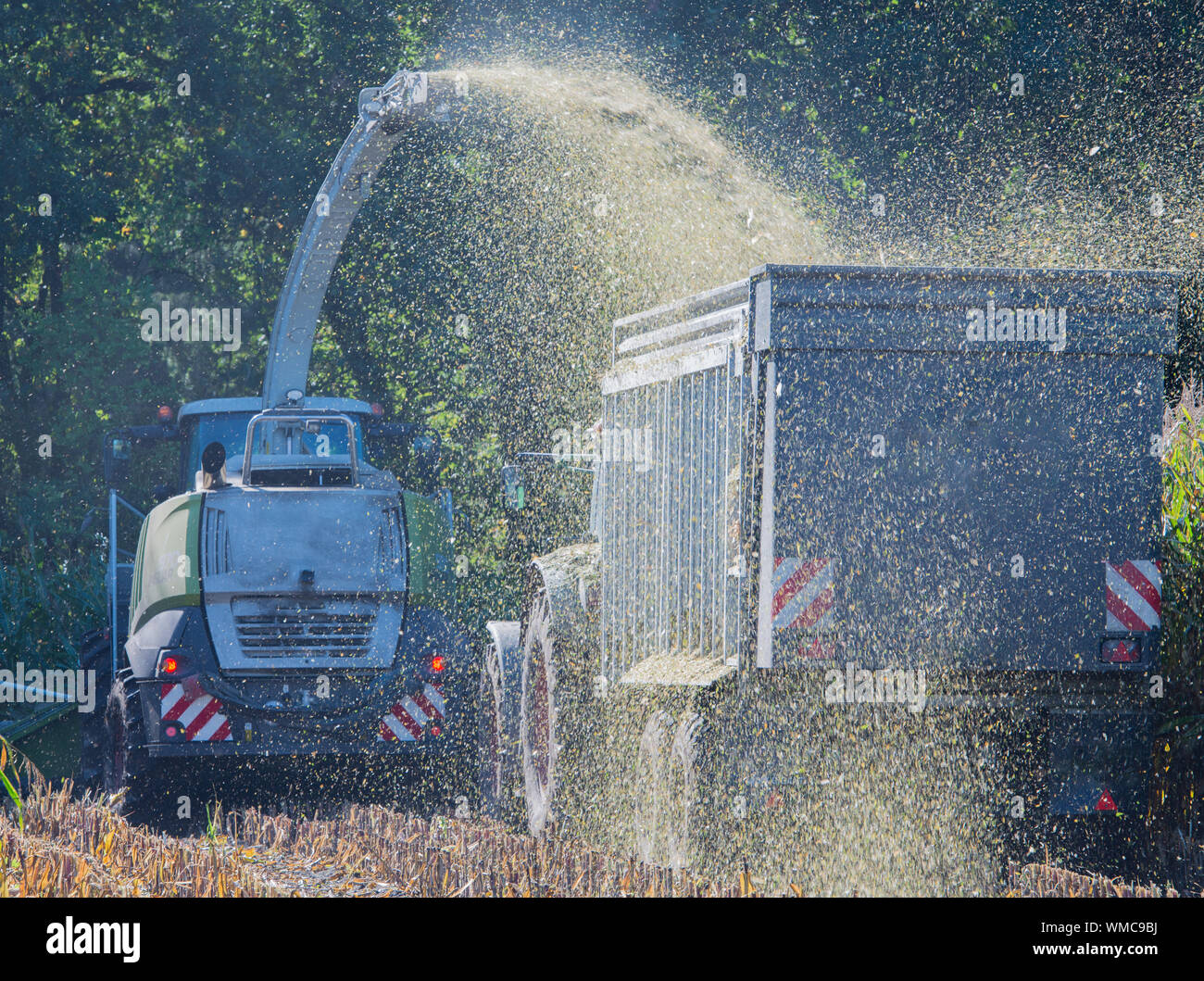 Combine Harvester Green High Resolution Stock Photography and Images ...