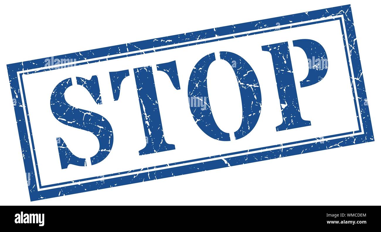 stop stamp. stop square grunge sign. stop Stock Vector Image & Art - Alamy