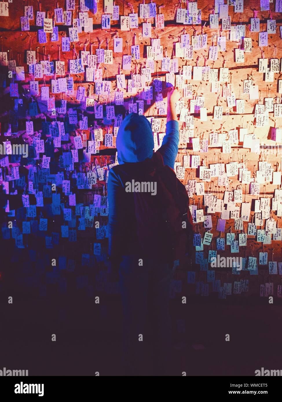 Wish wall hi-res stock photography and images - Alamy