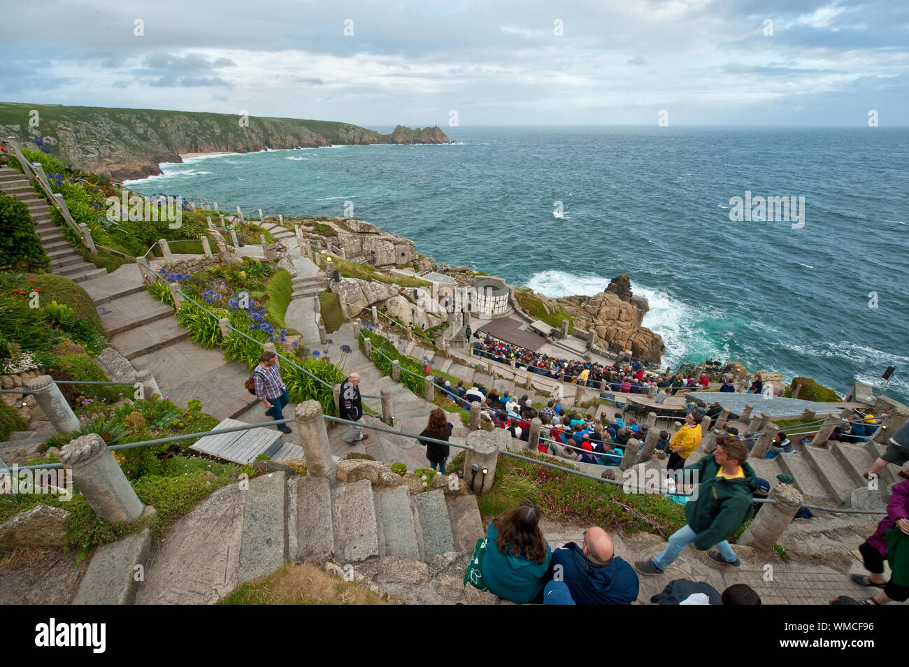 Amphitheatre by the sea in cornwall hi-res stock photography and images ...
