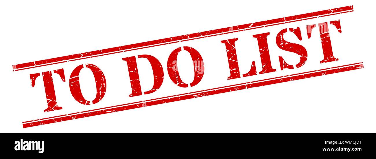 to do list stamp. to do list square grunge sign. to do list Stock ...