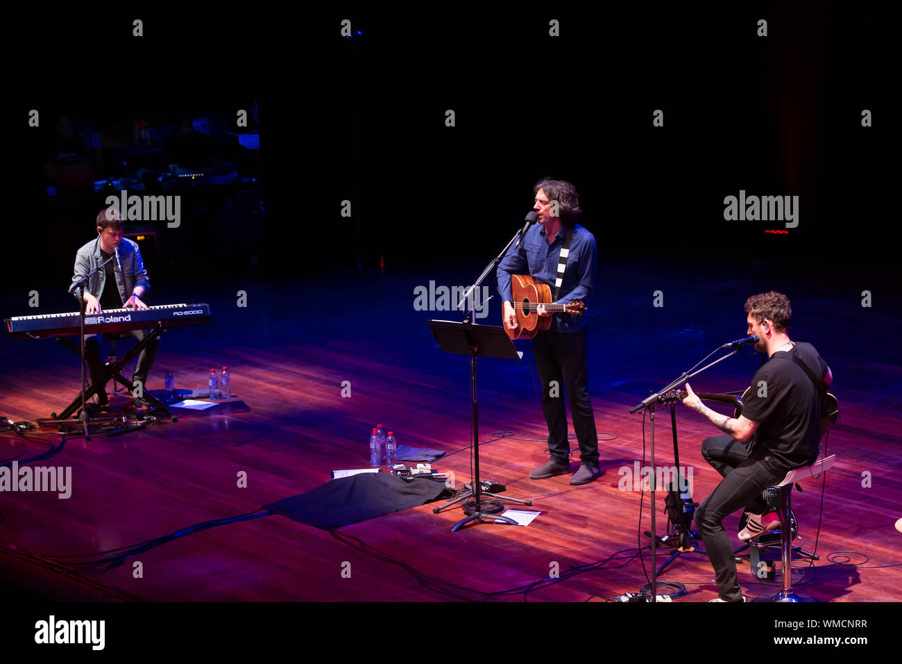 Snow Patrol performing the first show of their acoustic tour at Perth ...