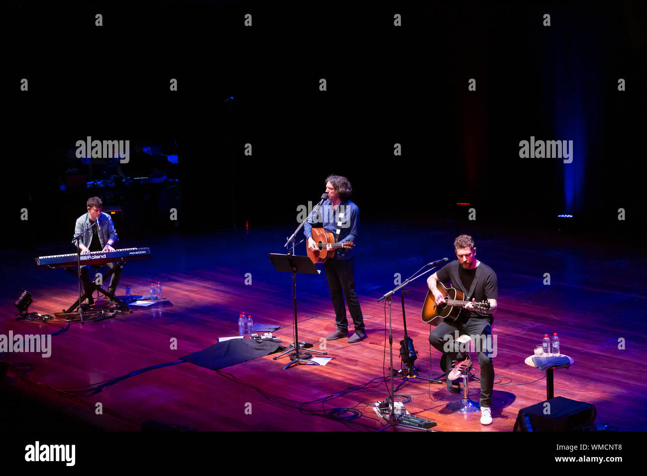 Snow Patrol performing the first show of their acoustic tour at Perth ...