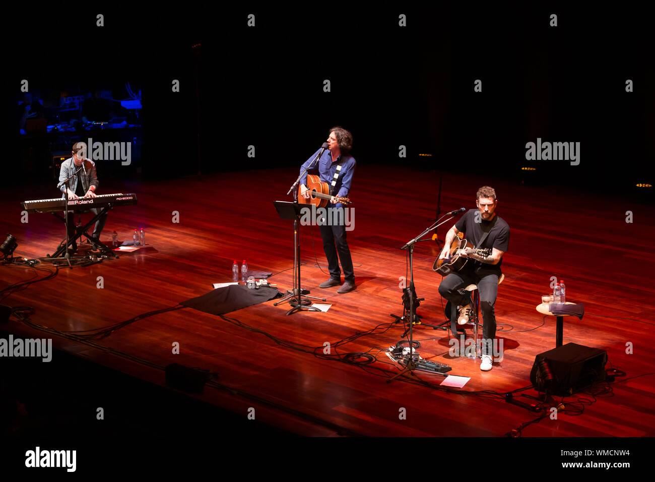 Snow Patrol performing the first show of their acoustic tour at Perth ...