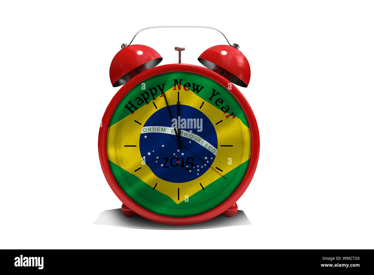 Alarm clock flag brazil hi-res stock photography and images - Alamy