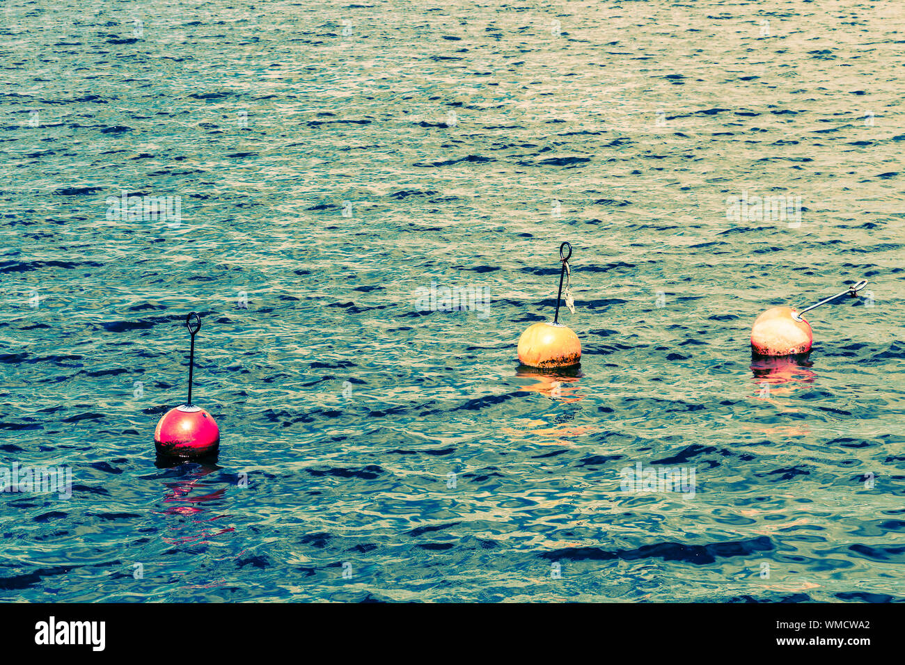 Buoys in sea hi-res stock photography and images - Alamy
