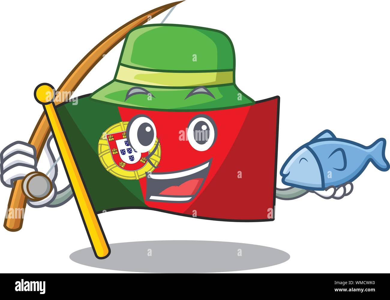 Fishing flags Stock Vector Images - Alamy