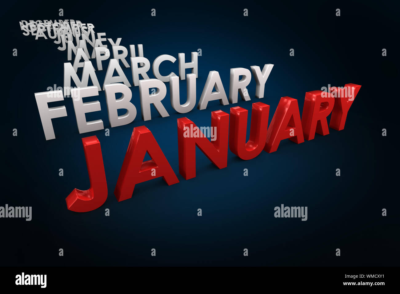 List of months hi-res stock photography and images - Alamy