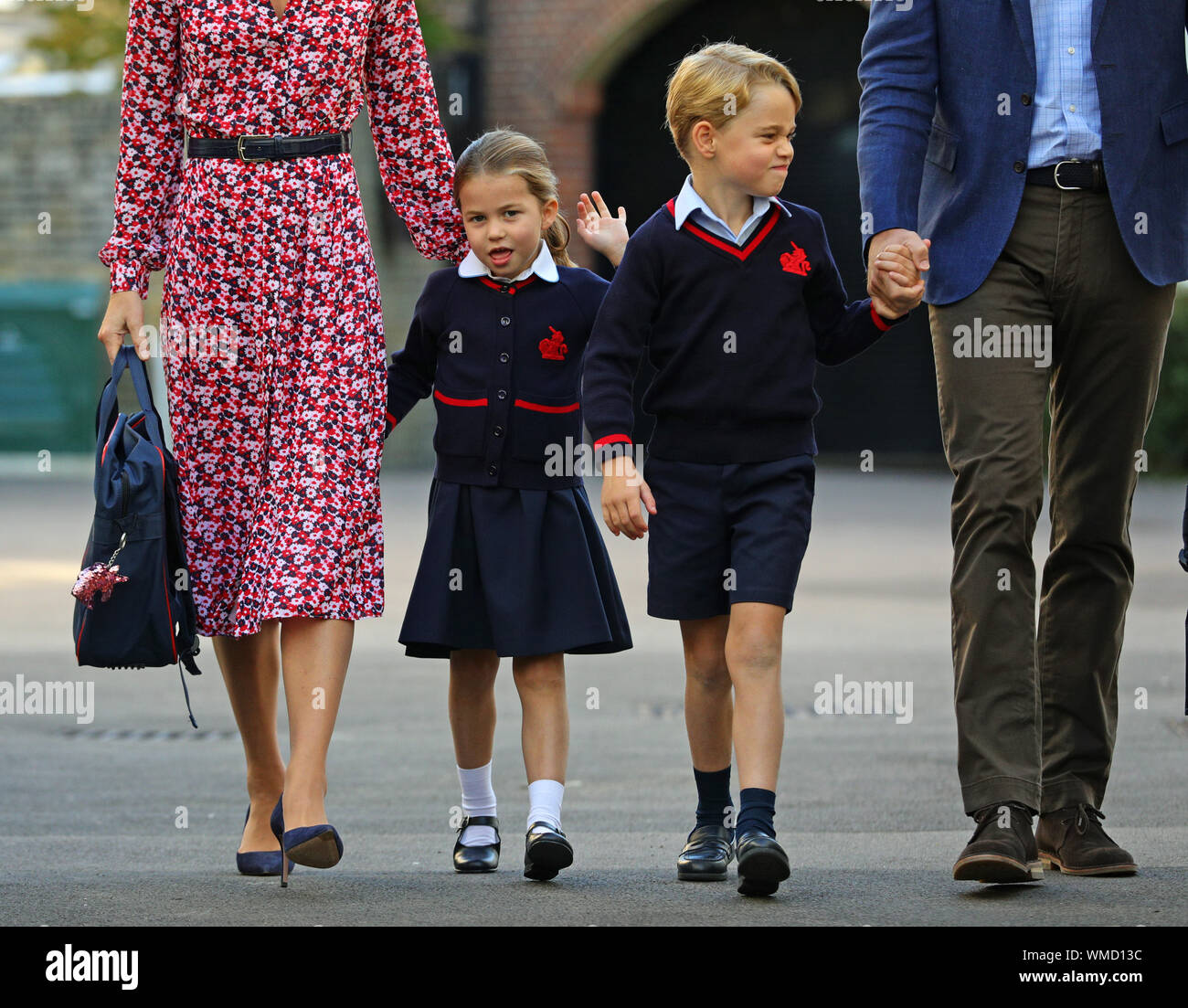 Princess charlotte waves hi-res stock photography and images - Alamy