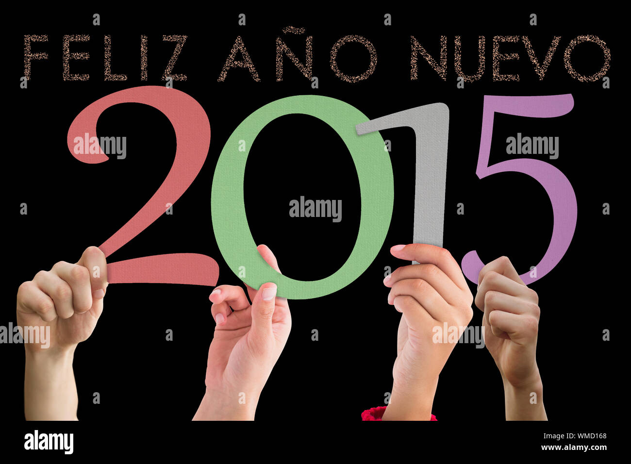Feliz ano nuevo spanish hi-res stock photography and images - Alamy