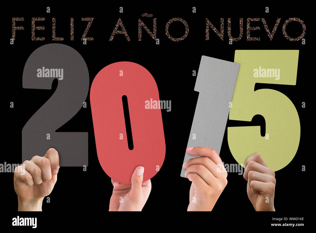 Feliz ano nuevo spanish hi-res stock photography and images - Alamy