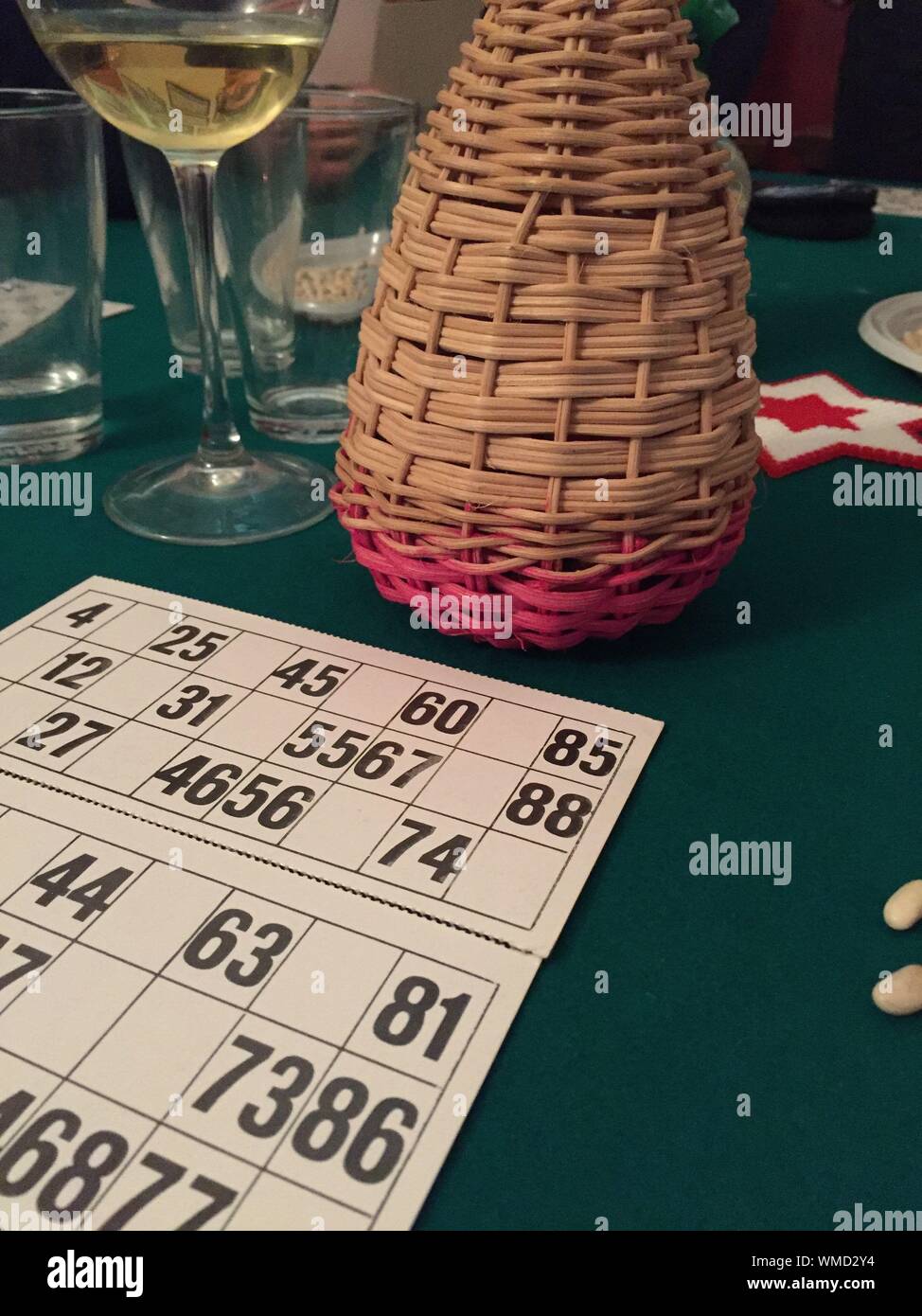 Ticket on table drink hi-res stock photography and images - Alamy