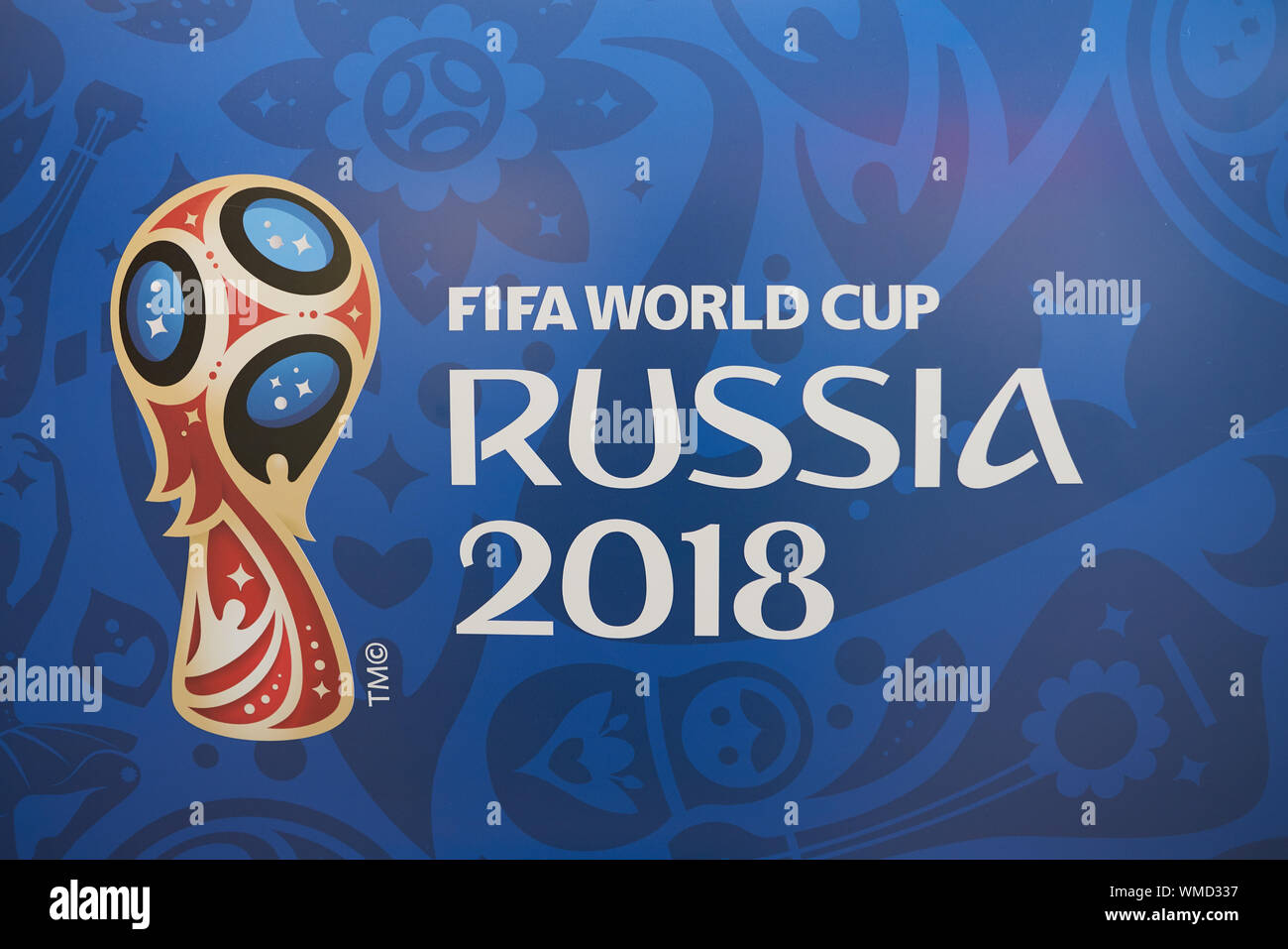 Fifa world cup sign hi-res stock photography and images - Alamy
