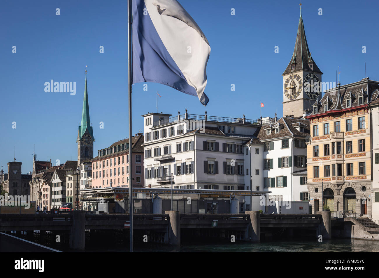 Old Town and Limmat river, Zurich, Switzerland Stock Photo - Alamy