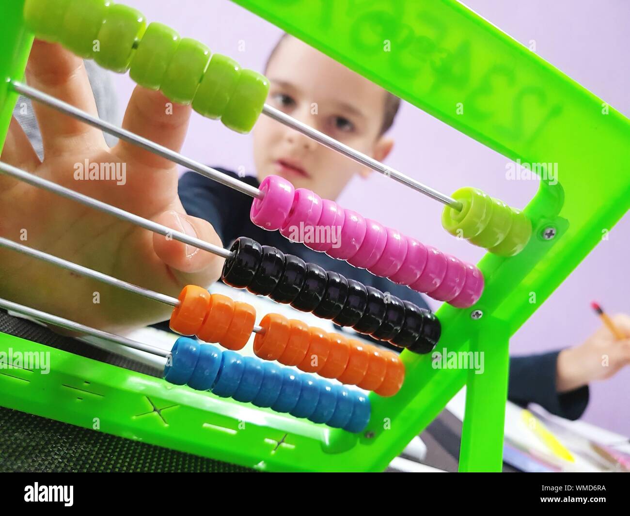 Counting abacus hi-res stock photography and images - Alamy
