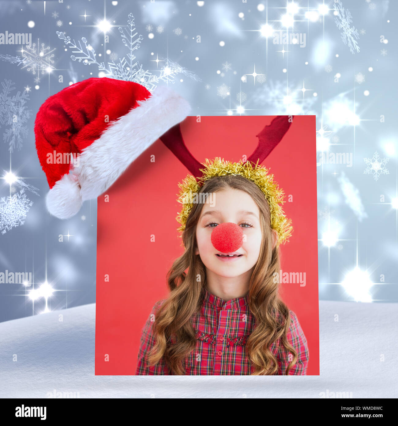 Snowflakes on nose hi-res stock photography and images - Alamy