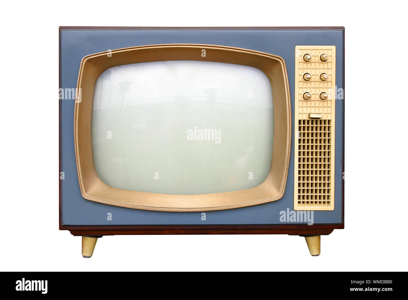 Retro tv set up Cut Out Stock Images & Pictures - Alamy