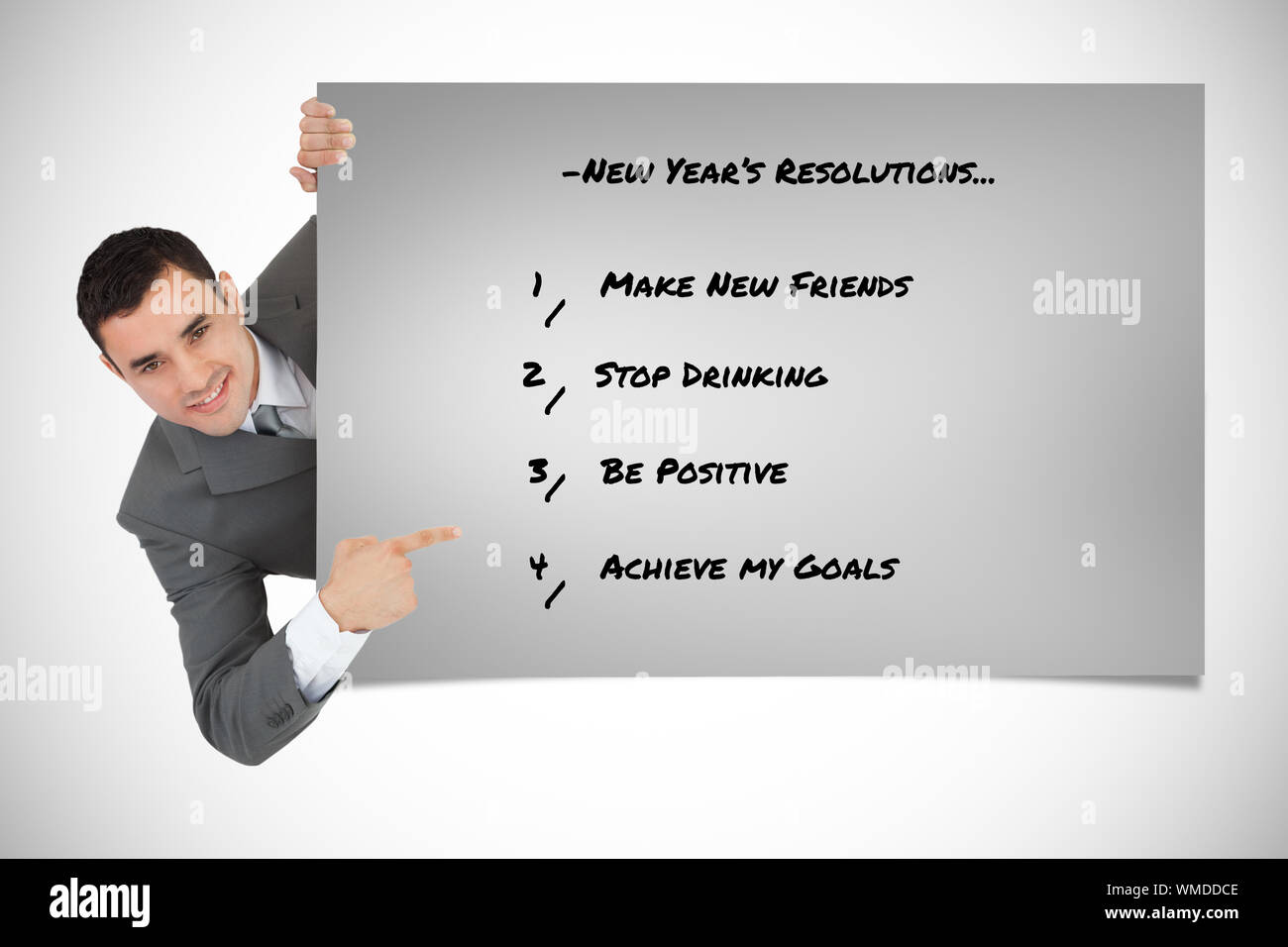 Man looking around corner hi-res stock photography and images - Alamy