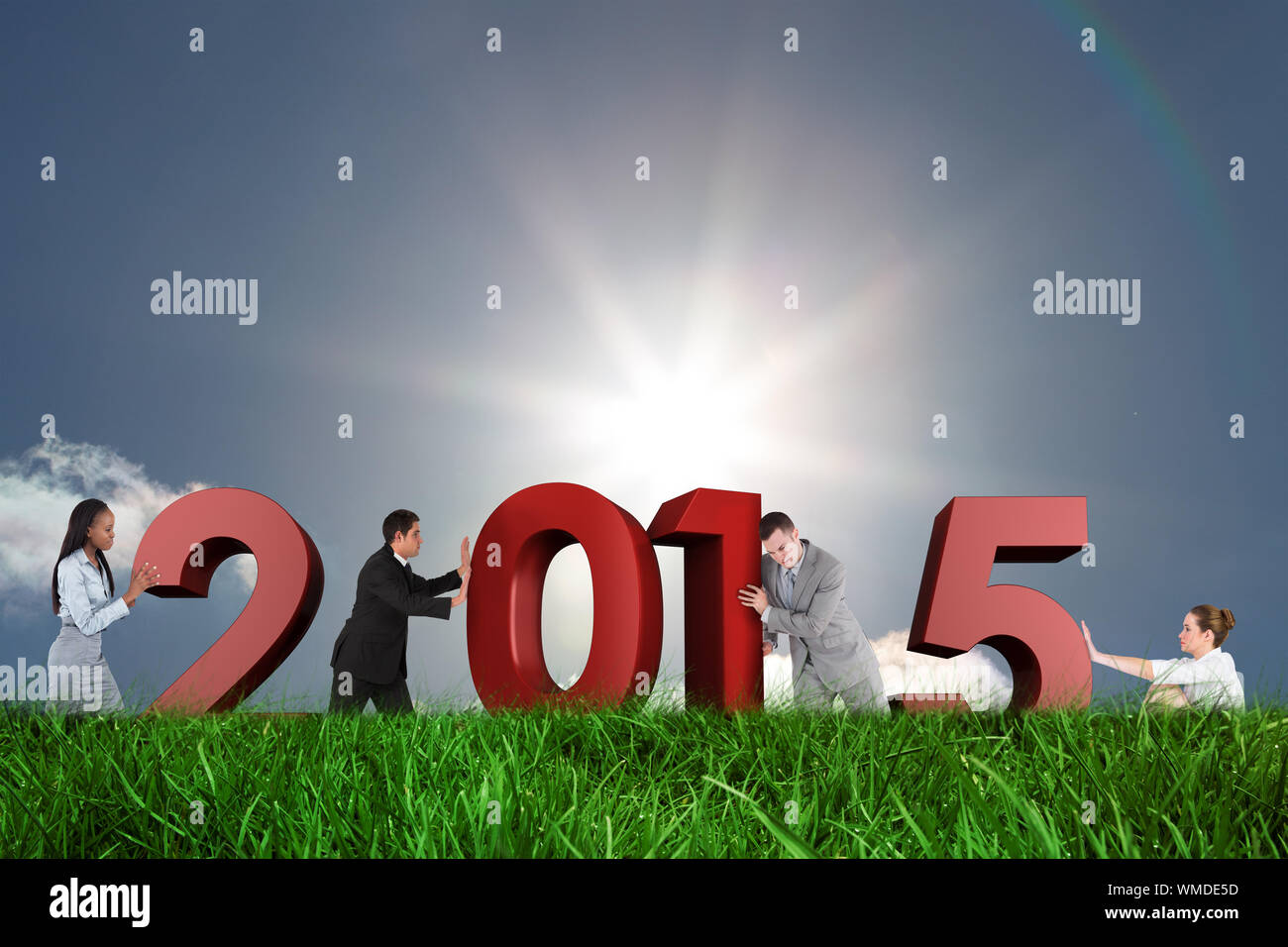 Pushing against wall hi-res stock photography and images - Alamy